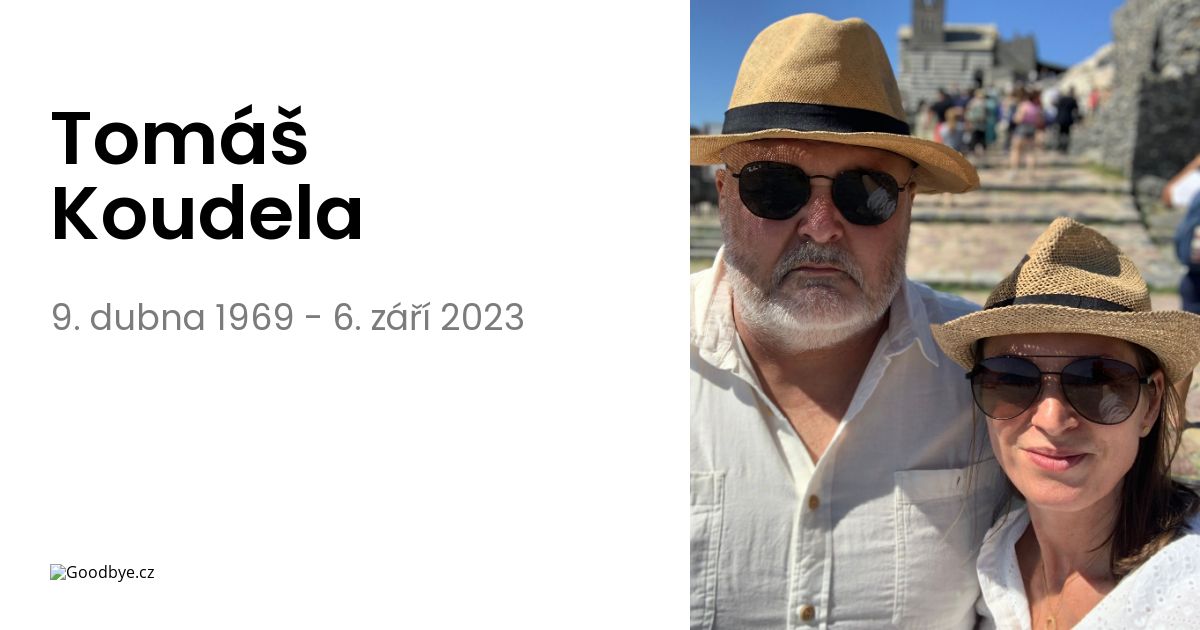 Tomáš Koudela | Parte online | Goodbye.cz